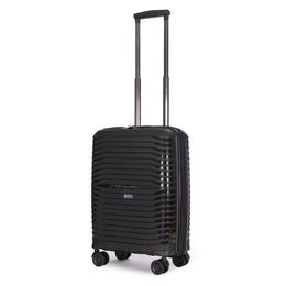Stratic Trolley »BRIGHT+ Koffer S« 1 Stk. tlg. 37 l 4 Rollen Hartschalenkoffer Trolley TSA-Zahlenschloss CONNECT NFC-Chip Black