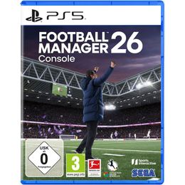 Sega Spielesoftware »Football Manager 26« PlayStation 5 (ohne Farbbezeichnung) Nimm auf der Bank Platz und erlebe die Fußballmanagement-Zukunft