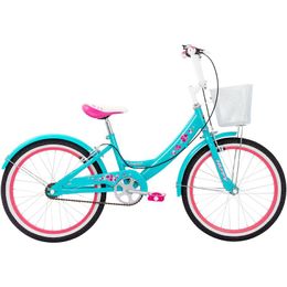 Huffy Kinderfahrrad »Girly Girl 20-Zoll Kinderfahrrad« blau