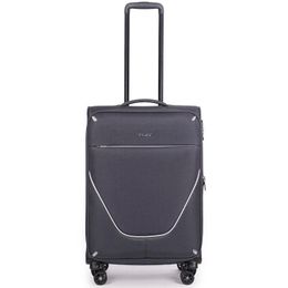 Stratic Weichgep&auml;ck-Trolley &raquo;Strong M, anthracite&laquo; 69 l 4 Rollen Reisekoffer gro&szlig;er Koffer Aufgabegep&auml;ck TSA-Schloss anthracite