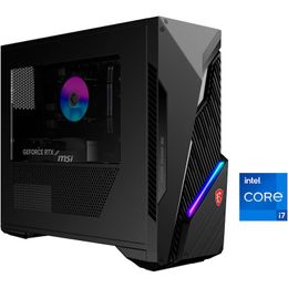 MSI Gaming-PC »MAG Infinite S3 14NVN7-3027DE RTX 5060 Ti 16GB« schwarz 4x USB 2.0, 3x USB 3.2 Typ A, 1x USB 3.2 Typ C, 1x HDMI