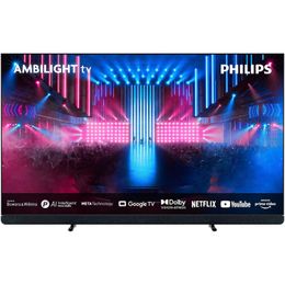 Philips OLED-Fernseher »65OLED909/12« 164 cm/65 Smart-TV schwarz P5 Intelligent Picture Engine mit KI