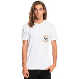 Quiksilver T-Shirt »Golden Hours« White L L Ärmel: kurzärmlig