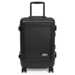 Eastpak Hartschalen-Trolley »RESIST'R CASE S BRUSHED METAL mit 30 Jahren Garantie« 34 l 4 Rollen Reisegepäck Handgepäck-Koffer TSA-Zahlenschloss...