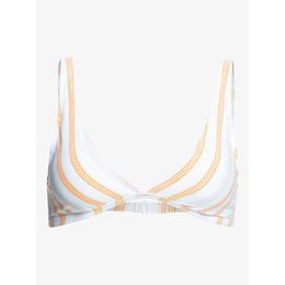 Roxy Triangel-Bikini-Top »Printed Beach Classics« Bright White Louna Stripes S - Cup B Cup B S Stoff: Weicher, widerstandsfähiger...