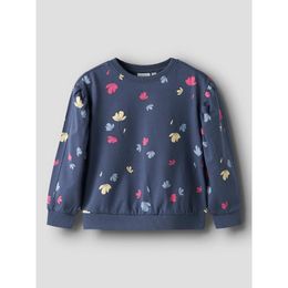name it Sweatshirt »NMFNULA LS NREG SWEAT BRU PB« Blue Indigo 92 92 Sweater von name it für Mädchen