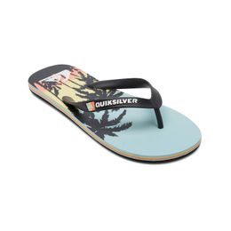 Quiksilver Sandale »Molokai Art Gregg Kaplan« Blue 3 7(40) 7(40) Gurt: Flexibles 3-Punkt-Gurtband aus...