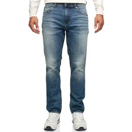 INDICODE Straight-Jeans »INValoy« Clear Mid Blue 36 - Länge 32 Länge 32 36 Coole Jeans von INDICODE