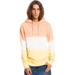 Quiksilver Kapuzensweatshirt &raquo;Ombre Dye&laquo; Peach Pink Ombre Dye XXL XXL Stoff: Ungeb&uuml;rsteter Baumwollstoff [280...