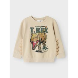 name it Sweatshirt »NMMJABA JURASSIC NREG SWEAT UNB SKY« Peyote 104 104 Sweater von name it für Jungen