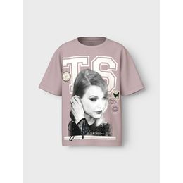 name it T-Shirt »NFKDUSAN TSWIFT SS NREG TOP BOX NOOS SKY« CELEBRITY ICONS mit Taylor Swift Druck Burnished Lilac 158 (164) 158 (164) Shirt von...