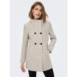Only Langjacke »ONLNEWSOPHIA WOOL COAT OTW CC« mit Wolle Moonbeam Detail:MELANGE L L Modische Übergangsjacke von Only