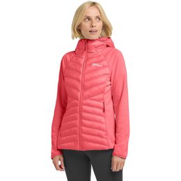Jack Wolfskin Hybridjacke »ROUTEBURN PRO HYBRID W« mitKapuze sunset-coral M (38/40) M (38/40) Warme PRIMALOFT-Füllung
