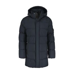 Lerros Winterjacke »Warm gefütterter Steppmantel mit abnehmbarer Kapuze« mit Kapuze Wasser- und windabweisend, atmungsaktiv BLUE NIGHT XL XL Hoher...