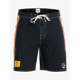 Quiksilver Boardshorts »x Stranger Things Original Arch Surfer 18"« schwarz 34L 34L Material: HEMPSTRETCH, das Hanf...