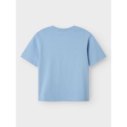 name it T-Shirt »NKFGREGA SS NREG TOP NOOS« in Basic-Form Serenity (blank) 146 (152) 146 (152) Shirt von name it für Mädchen