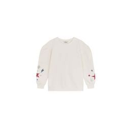 Scalpers Sweatshirt M&auml;dchen Gr&ouml;&szlig;e 164 blau / grau / rot / offwhite