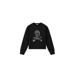Scalpers Sweatshirt 'Skullflock' female Black size S