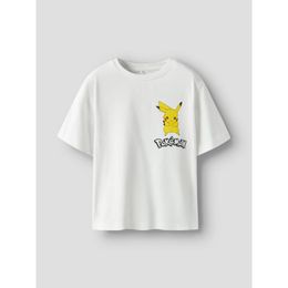 name it T-Shirt »NKMSTU POKEMON SS NREG TOP BOX SKY« Cloud Dancer 116 116 Shirt von name it für Jungen