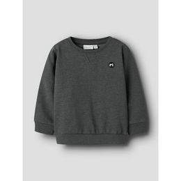 name it Sweatshirt »NMMVIMO LS SWEAT BRU NOOS« Dark Grey Melange 92 92 Sweatshirt von name it