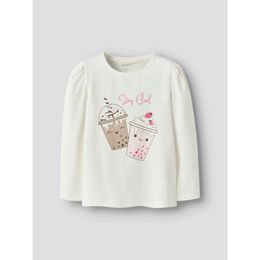 name it Longtop »NMFOLLIA LS TOP PB« Coconut Milk 116 116 Top von name it für Mädchen