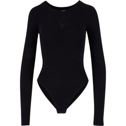 Urban Classics Body »Damen Ladies Stretch Jersey Longsleeve Body« black XS - US-Größen US-Größen XS Langarmshirts für zusätzlichen Komfort und Wärme