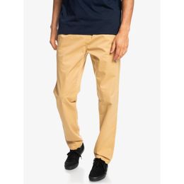 Quiksilver Stoffhose »Taxer« Prairie Sand XL XL Stoff: Baumwoll-Elasthan-Mischgewebe...