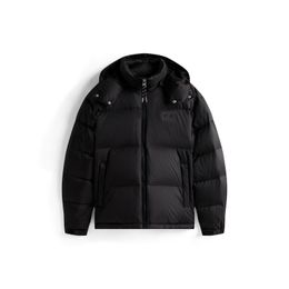 Tommy Jeans Steppjacke »ALASKA DOWN PUFFER« mit Kapuze Übergangsjacke Regular fit mit abnehmbarer Kapuze Black XL XL Steppjacke von Tommy Jeans