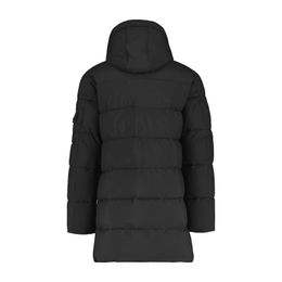Lerros Winterjacke »Warm gefütterter Steppmantel mit abnehmbarer Kapuze« mit Kapuze Wasser- und windabweisend, atmungsaktiv BLACK 3XL 3XL Hoher...