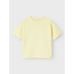 name it T-Shirt »NKFGREGA SS NREG TOP NOOS« in Basic-Form Pastel Yellow (blank) 158 (164) 158 (164) Shirt von name it für Mädchen