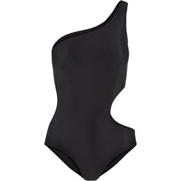 Urban Classics Damen Urban Classics Badeanzug &raquo; Damen Ladies Asymmetric Cut Out Swimmsuit&laquo; L, N-Gr