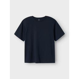 name it T-Shirt »NKMVOBBO SS NREG TOP NOOS« loose fit mit leicht überschnittenen Schultern Dark Sapphire (blank) 134 (140) 134 (140) Shirt von name...