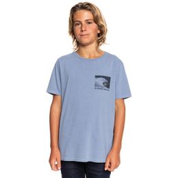 Quiksilver T-Shirt »Smiley Waves« Purple Impression 16(165-172cm) 16(165-172cm) Ärmel: kurzärmlig