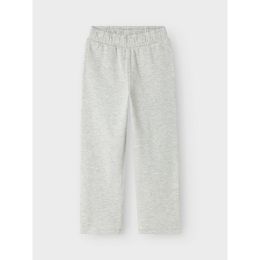 name it Sweathose »NKMMALLO STRAIGHT SWEAT PANT BRU NOOS« Light Grey Melange (blank) 146 - N-Gr N-Gr 146 Moderne Hose von name it für Jungen