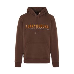 Funky Buddha Sweater male Brown size 3XL