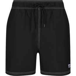Lee Badeshorts »"Tang"« mit elastischem Bund und Kordelzug, mit Logo, mit Taschen, basic black S (44) - N-Gr N-Gr S (44) Herrenbadehose von Lee