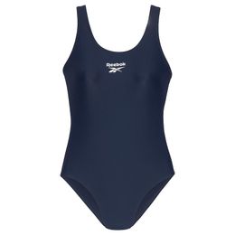 Reebok Badeanzug »"Adelia"« Racer-Back Cut Out, sportlich, schlicht, bequem, Logo vorne navy L - N-Gr N-Gr L Damen-Badeanzug von Reebok
