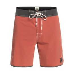 Quiksilver Boardshorts »Original Scallop 18"« Marsala 32M 32M Material: Rückverfolgbares Mischgewebe aus...