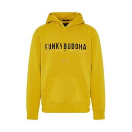 Funky Buddha Pullover Herren Gr&ouml;&szlig;e L gelb