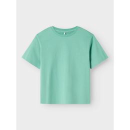 name it T-Shirt »NKMVOBBO SS NREG TOP NOOS« loose fit mit leicht überschnittenen Schultern Creme De Menthe (blank) 146 (152) 146 (152) Shirt von...