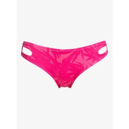 Roxy Bikini-Hose »POP Surf« Beetroot Purple Texture Flower XS - US-Größen US-Größen XS Material: leistungsstarkes,...