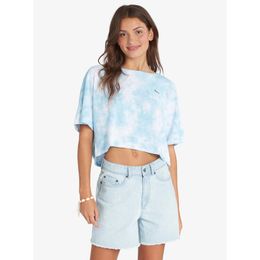 Roxy Oversize-Shirt »Happy Palms« blau XXS XXS Tiefersitzende Schultern