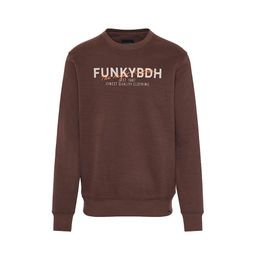 Funky Buddha Sweatshirt male Brown size M