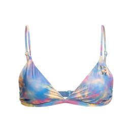 Roxy Triangel-Bikini-Top »POP SURF« Pale Marigold Tie Dye Vibes M - Cup B Cup B M Stoff: leistungsstarkes, ultraweiches und...