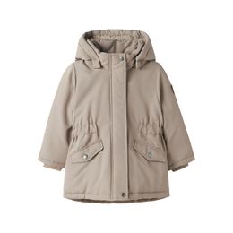 name it Parka »NMFMARLOW PARKA JACKET PB« mit Kapuze Silver Mink 116 116 Jacke von name it für Mädchen