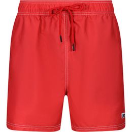 Lee Badeshorts »"Tang"« mit elastischem Bund und Kordelzug, mit Logo, mit Taschen, basic red S (44) - N-Gr N-Gr S (44) Herrenbadehose von Lee