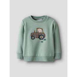 name it Sweatshirt »NBMLIMBS – Sweater mit süßem Print und Baumwolle« bedruckt, casual, regular fit, Sweatware, Rundhals Jadeite 62 62 Sweater von...