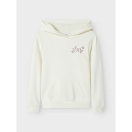 name it Sweatshirt »NKFNICA LS SWEAT WH BRU PS« Cloud Dancer 158/164 158/164 Sweater von name it für Mädchen