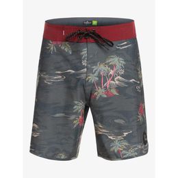 Quiksilver Boardshorts »Hempstretch Scallop 18"« Tarmac 30S 30S Material: HEMPSTRETCH-Stoff aus Hanf und...