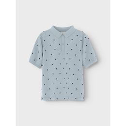name it Poloshirt »NKMVOLO SS NREG POLO« Celestial BlueAOP:Boats 146 (152) 146 (152) Poloshirt von name it für Jungen